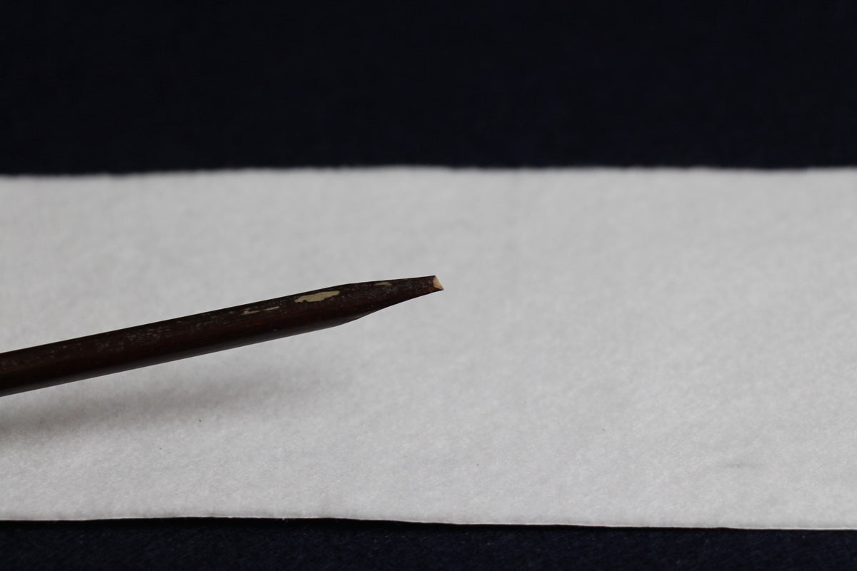 Dezfouli traditional reed qklam pen for Arabic calligraphy – open and ...